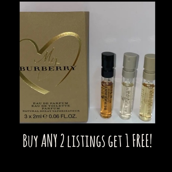 Burberry | Other | 56 My Burberry By Burberry Black Sample Set 2ml006oz ...